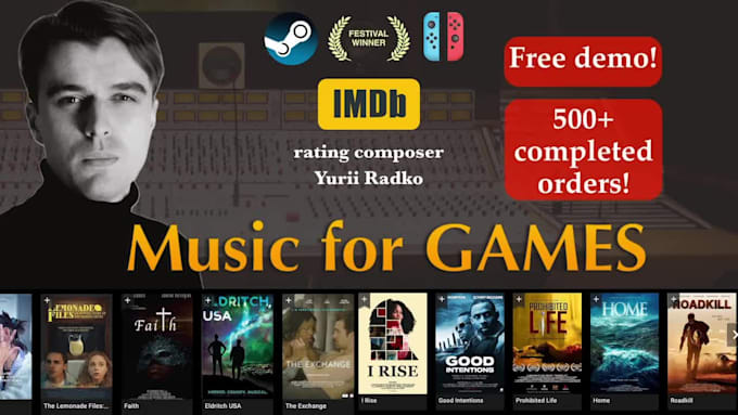 Compose original music and sound design for your video game by ...