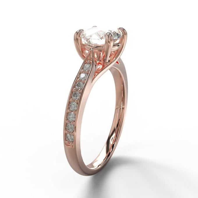 Design your jewelry engagement ring and rendering it by Weringmaster ...
