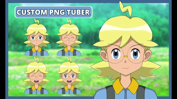 Design a custom pngtuber model for your twitch stream by Hestia_ms | Fiverr