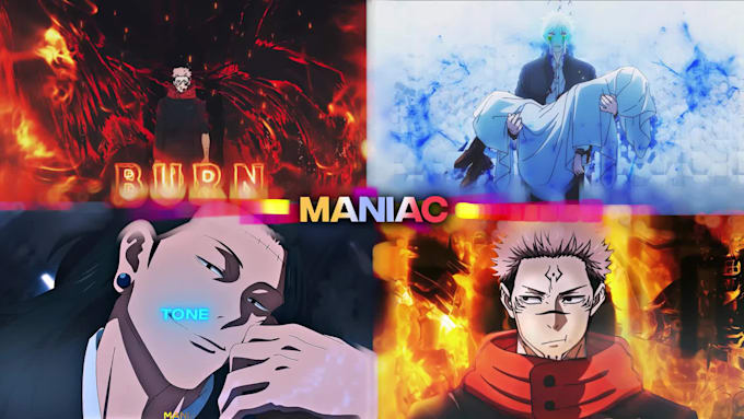 Make an amv with my own style, 4k anime by Toxiclaw | Fiverr