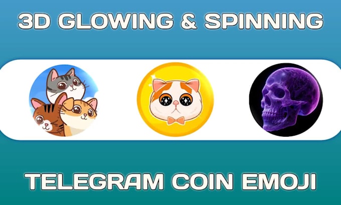 Spinning and glowing 3d cryptocurrency coin logo animation by ...