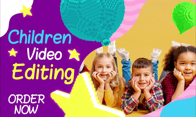 Edit children video and kids youtube video editing by Hasnainalam786 ...