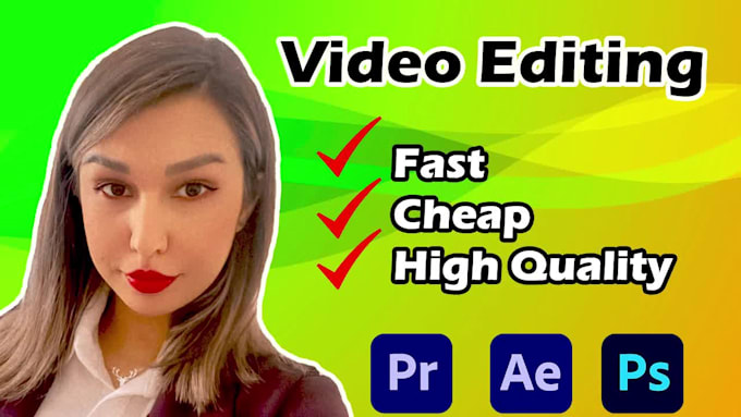 Do professional video editing services by Nilifar | Fiverr