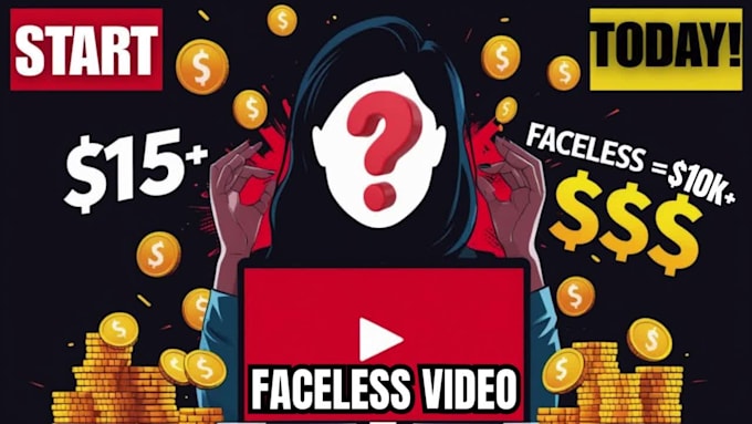 Create faceless video and edit faceless video to boost your youtube ...