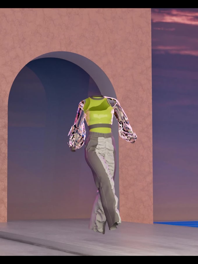 Create a walking garment animation by Fashiondesign8 | Fiverr