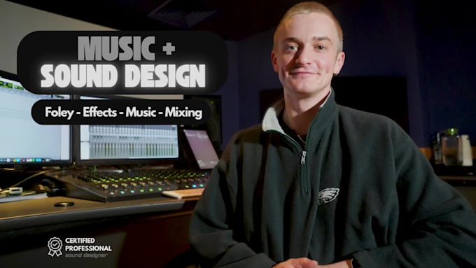 Realizamos efectos de sonido, foley y creamos música para tu video o ...