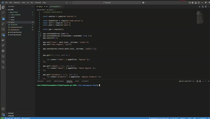 Dockerize your application, and fix your issues by Sherifhameed30 | Fiverr