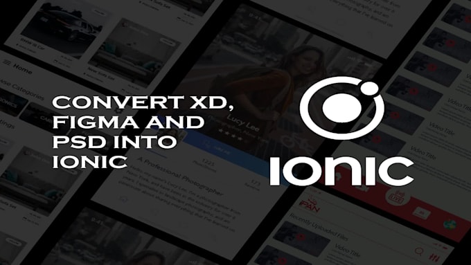 Develop mobile apps for both ios and android using ionic by Zainali96 ...