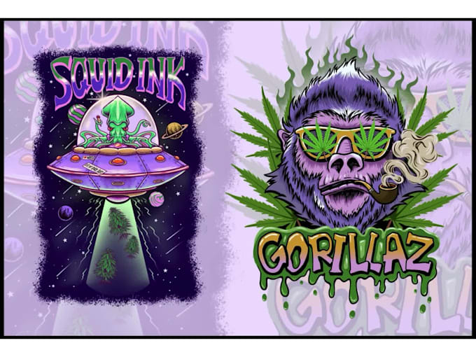 Design high detailed cannabis weed cbd mascot logo design by Gatrinr ...