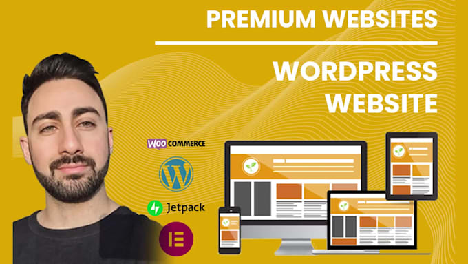 Create a pro custom wordpress website design and dev with seo by Cherry8_ltd | Fiverr