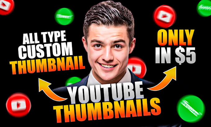Design attractive clickbait youtube thumbnail by Mk8504939 | Fiverr