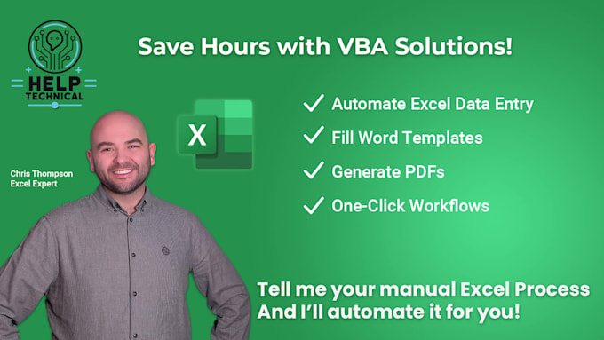 Automate your excel tasks using vba macros and functions by C_thompson ... Automate your excel tasks using vba macros and functions by C_thompson ...