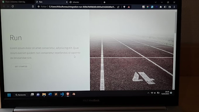 Custom website development with html, css ,bootstrap by Tcherrier | Fiverr