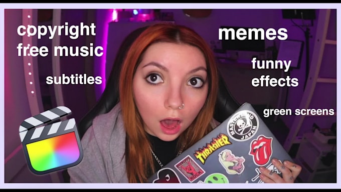 Professionally edit your youtube video with funny effects, memes, and ...