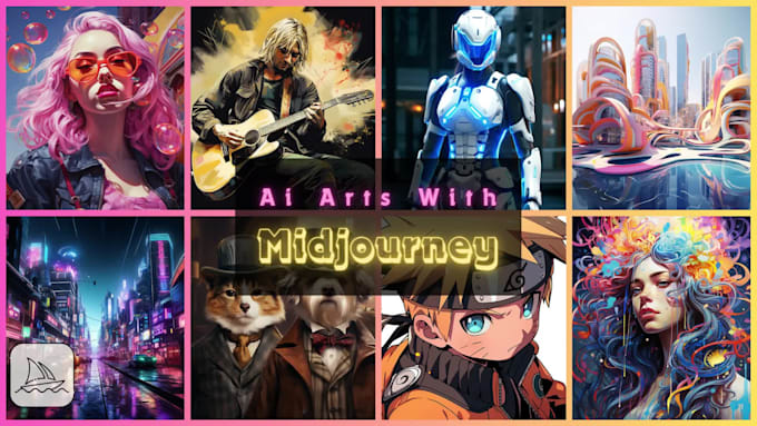 Create quickly customized ai art using midjourney advanced by Amandarigueti | Fiverr