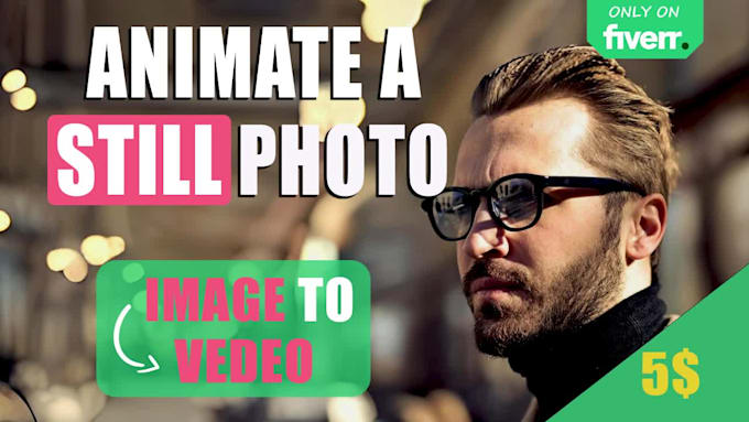 Make your photos move with parallax animation cinemagraph by Top_bizz | Fiverr