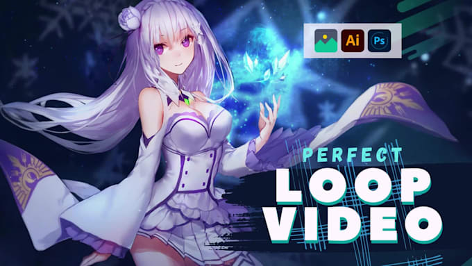 Animate your 2d image, artwork and do a loop animation video by Octpictures | Fiverr