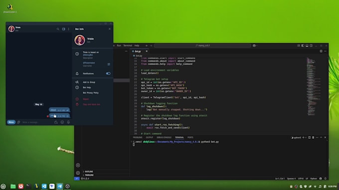 Develop user friendly telegram bots with python and javascript by Aruna ...