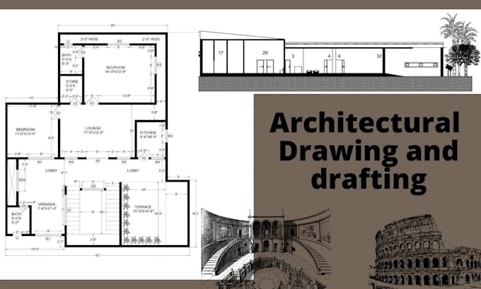 Soyez votre architecte, dessinateur pour plan de maison, plan d'étage 2d