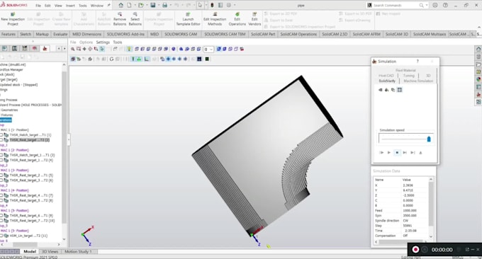 Do cnc programming with solidworks fusion360 soildcam mastercam by ...