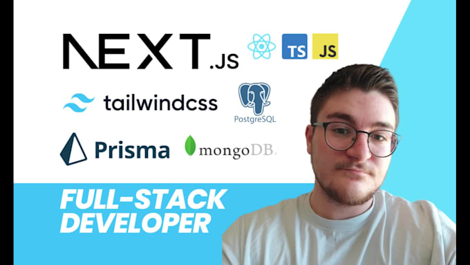 Be your next js prisma typescript developer react developer by Bradi_tech | Fiverr