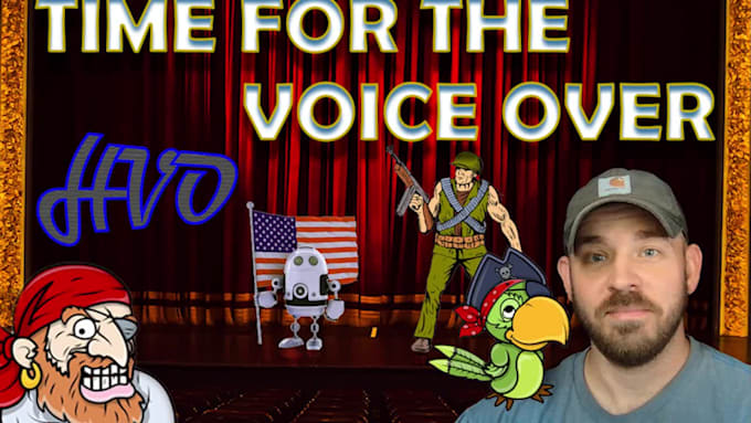 Do american male voice overs for your animation or video game by ...