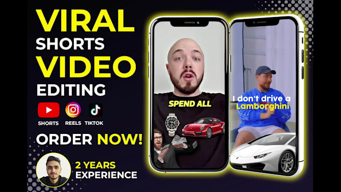 Do short video editing for viral trending youtube shorts, ig reels, tiktok video by G_murtaza_gm ...