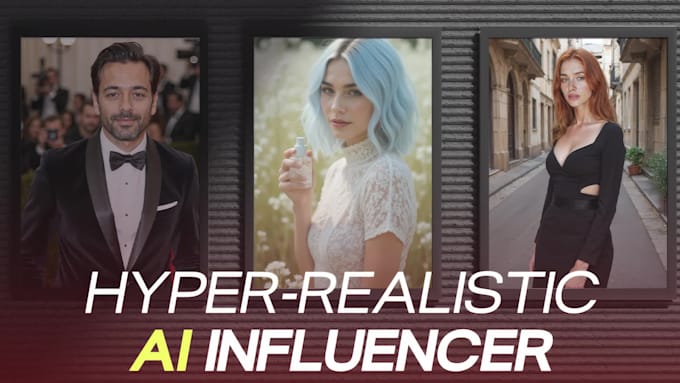 Create a hyper realistic ai influencer by Freyusion_ai | Fiverr