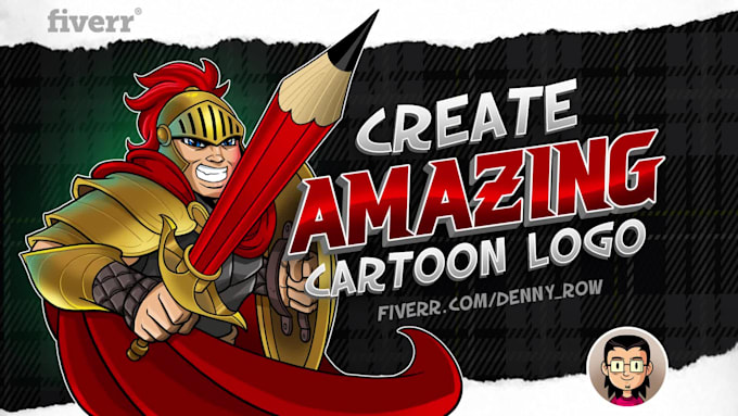 Design a professional mascot cartoon logo and character for business by ...