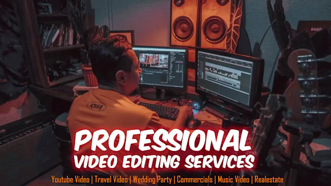 Provide professional video editing services by Talha_70 | Fiverr