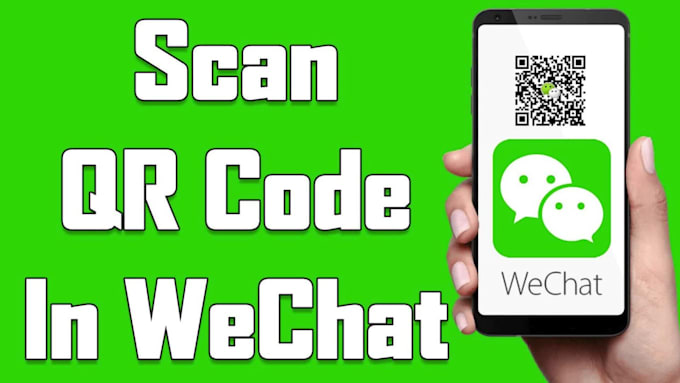 Create professional wechat account, and scan qr code for 5 seconds by ...