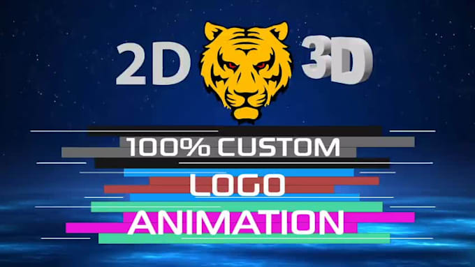 Do 2d and 3d logo animation or any kind of motion graphics by Rehan_ali ...