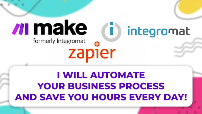 Automate your workflow using make, integromat, zapier, n8n by Brandhub_studio | Fiverr