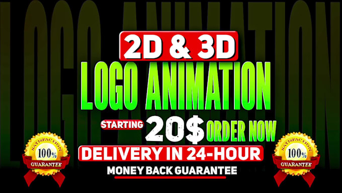 Make animated logo intro video 3d youtube intro reveal by Nouman6664 | Fiverr