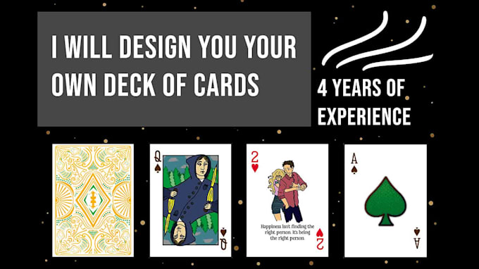 Design you a complete custom deck of playing cards by Miguelsantos163 ...