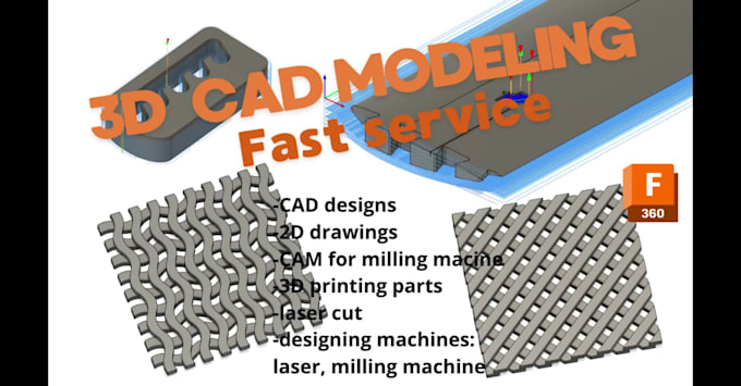 Design technical 3d model, 2d drawings, cad by Karol_y3r | Fiverr