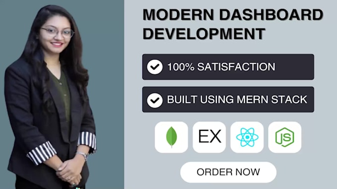 Develop a dashboard using react, next js, and node js by Acedigital123 ...