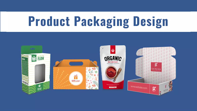 Custom product packaging design, mailer box, gift box, label design by ...