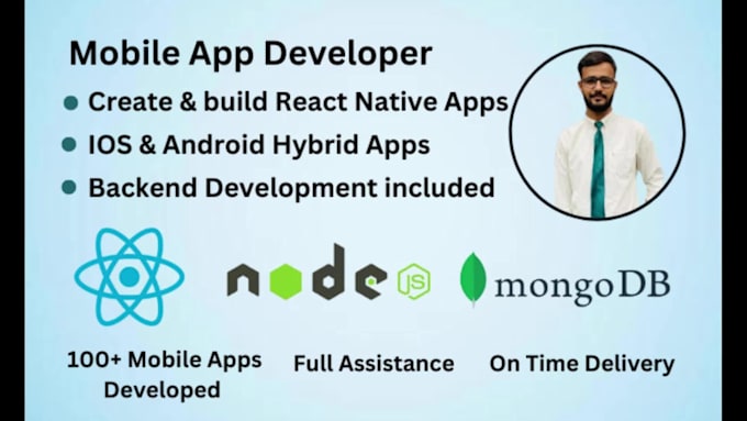 Develop and fix bugs in react native apps by Asim_ali55 | Fiverr