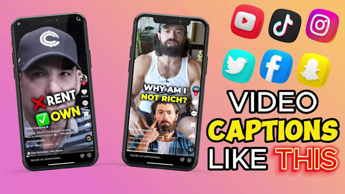 Create trending captions for shorts, reels, tiktok videos by Ray_editing | Fiverr