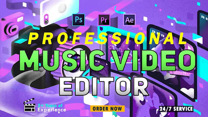 Edit amazing music video and make it star by Zeasor | Fiverr