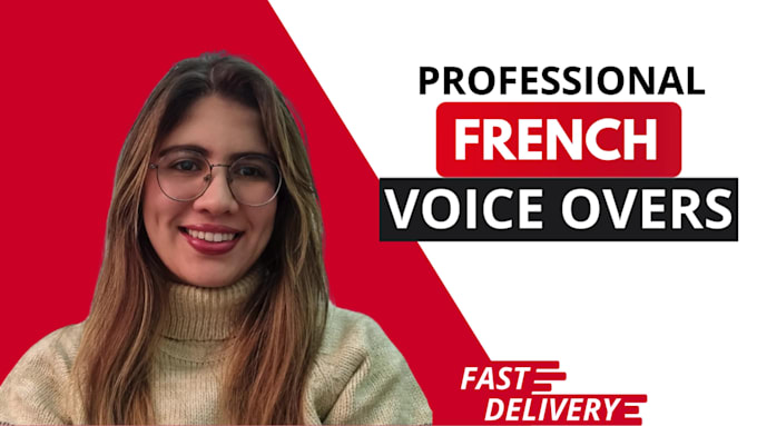 Record the best french female voiceover today by Jihane_grar | Fiverr