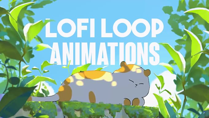 Create an anime animated lofi loop illustration by Bryanlh | Fiverr