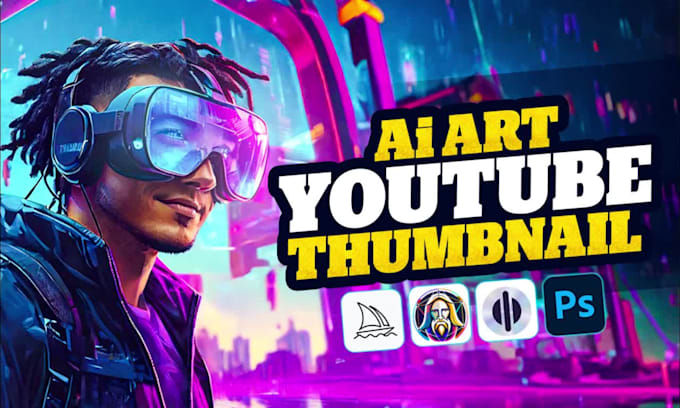 Create ai art and thumbnails for youtube by Bocwana | Fiverr