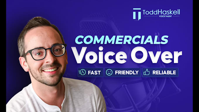 Record your american english male commercial ad voice over by Toddjh ...