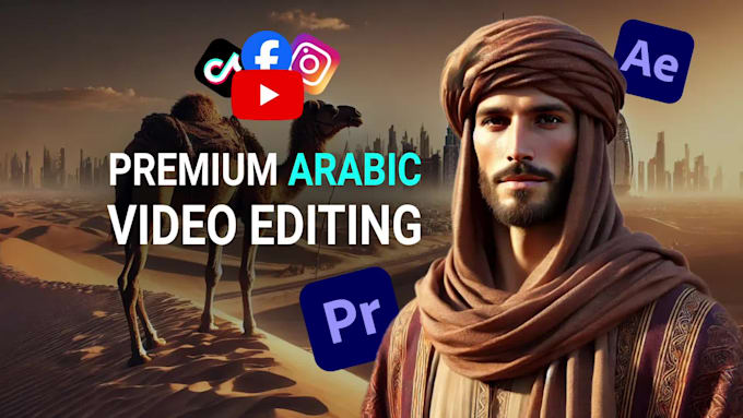 Edit viral arabic videos for youtube and ads by Metawix | Fiverr