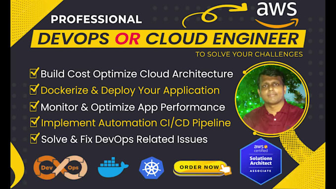 Be Your Devops Cloud Engineer On Aws To Docker Kubernetes Cicd Pipeline Expert By