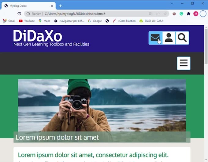 Convert psd,xd,figma to html and css by Lkapp15 | Fiverr