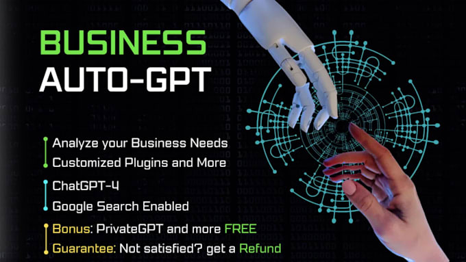 Setup full professional autogpt for your business by Jabrone_darko | Fiverr