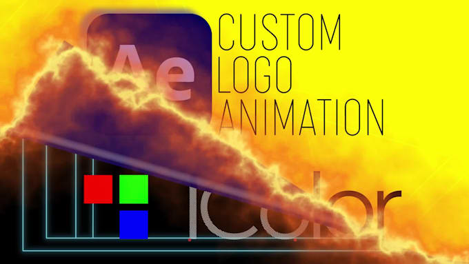 Make a custom logo animation using aftereffects by Icolor_ua | Fiverr